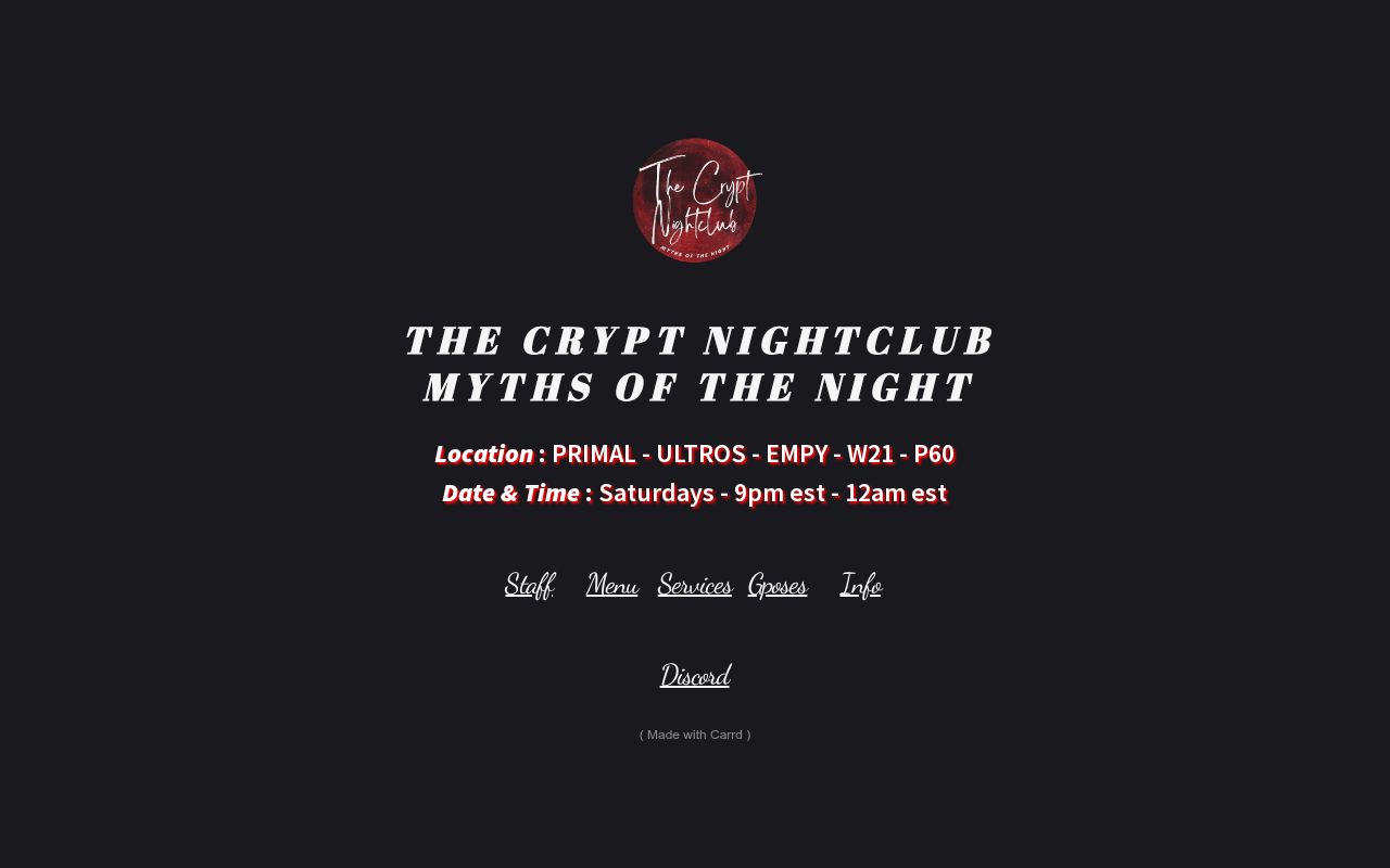 The Crypt NightClub